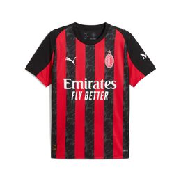 Trainingstop Puma "ACM HOME JERSEY REPLICA", Herren, Gr. XXL, rot (for all time rot, Puma schwarz), Web, Obermaterial: 100% Polyester, gemustert, regular fit normal, Rundhals, Tops