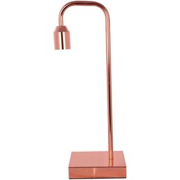 Kayoom Tischleuchte "Tischlampe Galileo 710", rosa (kupfer), 1, H: 50cm, 1 Stk., Leuchten, hochwertig, außergewöhnlich