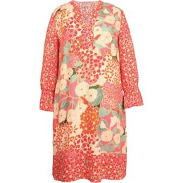 WHITE LABEL Tunikakleid Pink/T&uuml;rkis (Gr&ouml;&szlig;e: 34)