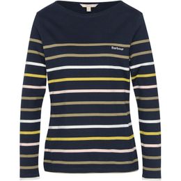 Barbour Streifenshirt Hawkins Navy Stripe (Größe: 14)