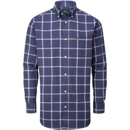 Alan Paine Karohemd Ilkley Flannel Blue (Gr&ouml;&szlig;e: S)