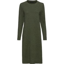 Highmoor Strickkleid mit Rundhals Grün (Größe: 42)