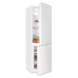 Exquisit Kühl-/Gefrierkombination "KGC265-70-NF-040C", Standardmodul: C (A-G), silber (weiß), Rechtsanschlag, Kühlschränke, Energieeffizienzklasse C, 253 Liter Nutzinhalt, Total NoFrost