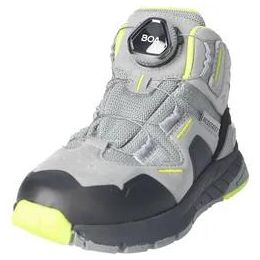 Sneaker Ricosta "Ricosta Stiefelette Leder/Mesh", Kinder, Gr. 34, schwarz (schwarz, rot), Leder, Textil, Schuhe