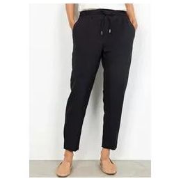 Sweathose soyaconcept "Jogginghose", Damen, Gr. L (40), N-Gr, schwarz, Sweatware, Obermaterial: 97% Polyester, 3% Elasthan, Basic, normal 7/8-Länge, Hosen, schick und gemütlich