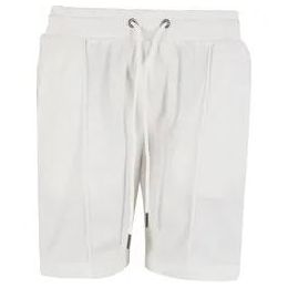 Shorts Urban Classics "Urban Classics Tennis Core Shorts", Herren, Gr. XL, US-Größen, weiß (sanftes weiß), 100% Polyester, normal, Hosen