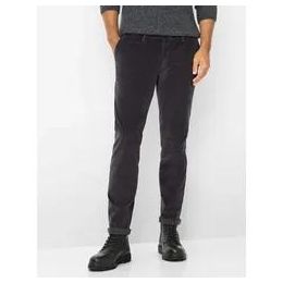Chinohose Brax "Style SILVIO", Herren, Gr. 38, Länge 32, dunkelgrau, Web, 98% Baumwolle, 2% Elasthan, Hosen