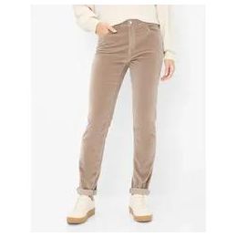 5-Pocket-Hose Brax "Style MARY", Damen, Gr. 38, Normalgrößen, braun, Web, 74% Baumwolle, 25% Viskose, 1% Elasthan, Hosen