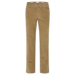 5-Pocket-Hose Brax "Style COOPER", Herren, Gr. 36, Länge 36, beige, Web, 98% Baumwolle, 2% Elasthan, Hosen