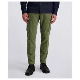 Cargohose Pierre Cardin "PC-Cean", Herren, Gr. 44, Länge 34, dusty olive, Web, Obermaterial: 98% Baumwolle, 2% Elasthan, unifarben, regular fit lang, Hosen, mit Cargo Taschen
