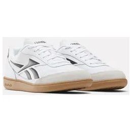 Sneaker Reebok CLASSIC "Reebok FINALE", Gr. 39, weiß, schwarz, barelygrau, Leder, Synthetik, Schuhe