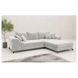 Ecksofa MR. COUCH "Taylor, L-Form, wahlweise mit Kaltschaum", miami 1 natur, B:317cm H:93cm T:226cm, 90% Polyester / 10% Nylon, Sofas, wahlweise mit Kaltschaum bis 140 kg pro Sitzplatz belastbar