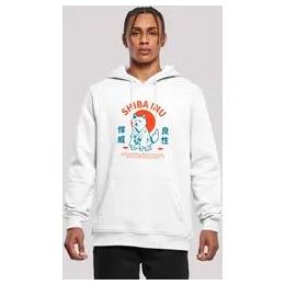 Kapuzenpullover F4NT4STIC "Japanischer Shiba Inu Hund", Herren, Gr. XXL, weiß, Obermaterial: 65% Baumwolle, 35% Polyester, slim fit, Pullover, Premium Qualität