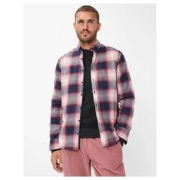 Businesshemd Brax "Style DANIEL", Herren, Gr. L, Normalgrößen, pink, Web, 100% Baumwolle, Hemden