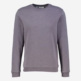 Calvin Klein Graues Sweatshirt mit Melangemuster