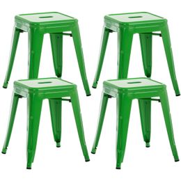 4er Set Hocker HLO-CP82 ~ grün