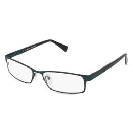 Fielmann MC 575 FLEX CL Brille Herren | Fassung: Vollrand, Quadratisch, Blau Matt