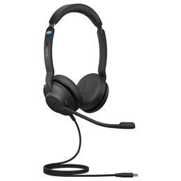 Jabra Evolve2 30 MS Kopfhörer Noise cancelling mit Mikrofon - Schwarz