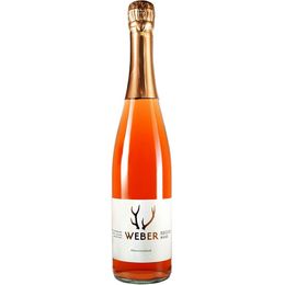 Weingut Weber Secco Ros&eacute; Sp&auml;tburgunder 2024 Halbtrocken - Pfalz &ndash; Perl- & Schaumwein Perlwein