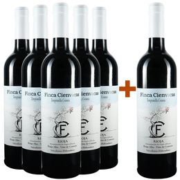 Bodegas Finca Cienvacas 5+1 Paket Crianza Tempranillo 2020 Trocken - La Rioja &ndash; Probierpaket DOP