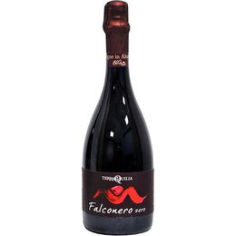 TerraQuilia Falconero Zero Lambrusco dell' Grasparossa 2019 Trocken - Emilia Romagna &ndash; Perl- & Schaumwein IGP
