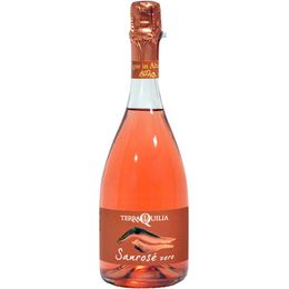 TerraQuilia Sanrose' Zero extra brut Sangiovese 2023 Extra Brut - Emilia Romagna &ndash; Perl- & Schaumwein IGP