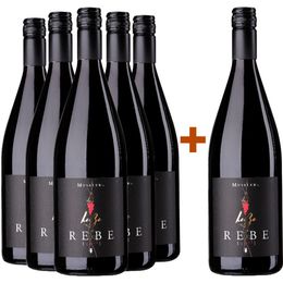 Weingut Mussler 5+1 Paket rot "Hei&szlig;e Rebe" - Pfalz &ndash; Probierpaket Gl&uuml;hwein