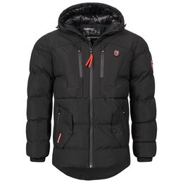 Geo Norway Winterjacke Herren Größe XXL rot / schwarz