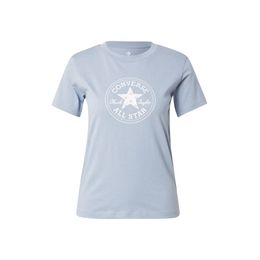 Converse T-Shirt Damen Gr&ouml;&szlig;e XL hellblau / dunkelpink / wei&szlig;