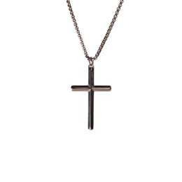 Eternal Kette 'Klassische Kreuz' Herren Größe 55 silber