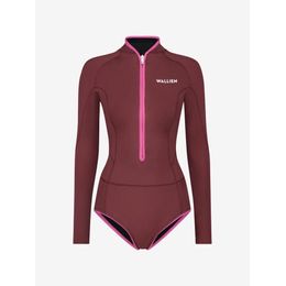 Wallien Wetsuit 'Horizonia Yulex ' female Red size M