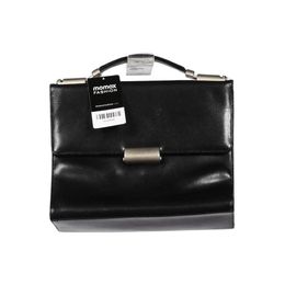 Mandarina Duck Handtasche gross Leder Damen Größe One Size Second Hand schwarz