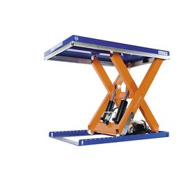 Edmolift Kompakt-Hubtisch, Tragf&auml;higkeit 1000 kg, Plattform LxB 1300 x 800 mm, Nutzhub 820 mm