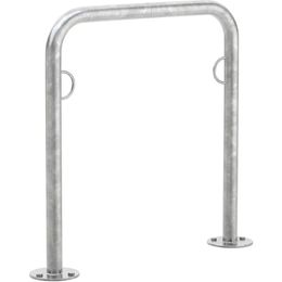 WSM TRUST Fahrradparker, zum Aufdübeln, Breite 750 mm, VE 1 Stk