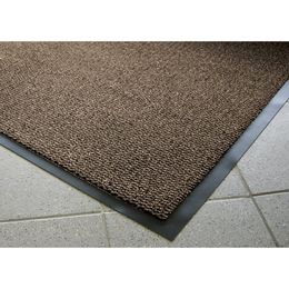 Coba Schmutzfangmatte für innen, Flor aus Polypropylen, Breite 900 mm, pro lfd. m, schwarz / braun