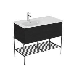 Vitra Equal Gestell mit Waschtisch, 1 Auszug, 66522,