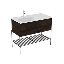Vitra Equal Gestell mit Waschtisch, 1 Auszug, 66523,