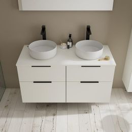 Burgbad Eqio Schrank mit Keramik-Waschtisch, 4 Auszüge, SGUO120F6582C0001G0200,