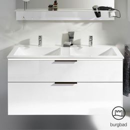 Burgbad Eqio Schrank mit Mineralguss-Waschtisch, 2 Ausz&uuml;ge, SEZF122F2009C0001G0200,