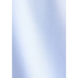 Businesshemd Seidensticker "Schwarze Rose", Herren, Gr. L42, normale Ärmellängen, blau, 100% Baumwolle, unifarben, comfort fit, 2-Knopf-Manschette, Hemden, Comfort 1/1 Kentkragen Uni