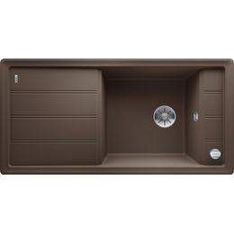 Granitspüle Blanco "FARON XL 6 S", braun (cafe), B:50cm H:20cm T:100cm, Verbundwerkstoff, Küchenspülen, erhältlich in mehreren Farben