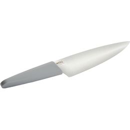 Kochmesser Woll "Cutting Edge", grau, Klingenlänge 20cm, Edelstahl, Kunststoff, Kochmesser, aus deutschem Edelstahl gemäß DIN 1.4116