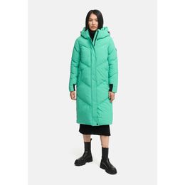 Winterjacke Marikoo "Teonaa", Damen, Gr. L, grün (crystal grün), Obermaterial: 100% Polyester; Futter: 100% Polyester; Wattierung: 100% Polyester; Ärmelfutter: 100% Polyester, Jacken, Figurbetonte Passform mit moderner Steppung