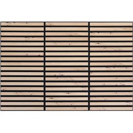 Wandboard BASIC BY BALCULINA "Deko", braun (artisan eiche), B:40cm H:40cm T:2cm, MDF, Polyester, Regale, Im 6er-Set, B/T je 40x40 cm, verschönert Räume und Wände
