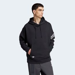 Kapuzensweatshirt adidas originals "NEU C HD", Herren, Gr. M, schwarz (schwarz 1), Obermaterial: 53% Baumwolle, 47% Polyester, Sweatshirts
