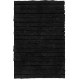 Badematte Seahorse "»Board« Hotelmatte", schwarz, H:25mm, Baumwolle, Badematten, Badematte Hotelmatte, waschbar, 100% superweiche Frotteebaumwolle
