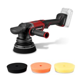 Akku-Poliermaschine Einhell "CP-EP 18/125 Li BL-Solo", rot, schwarz, B:24,2cm H:13,6cm T:45cm, Poliermaschinen, ohne Akku und Ladegerät