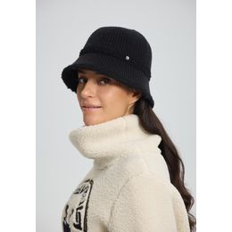 Outdoorhut Luhta "Luhta NOROLA", Damen, schwarz (basic schwarz), Obermaterial: 43% Polyacryl, 30% Polyester, 27% Polyamid, Hüte, Fischerhut