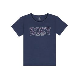 T-Shirt Roxy "Night", Mädchen, Gr. 10(140-148cm), vintage indigo, 100% Baumwolle, Shirts