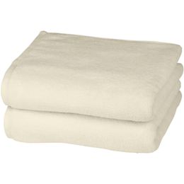 Handtücher Ross "Sensual 9000", beige (champagner), B:50cm L:100cm, Frottier, Obermaterial: 100% Baumwolle, Handtücher, mit Aloe-Vera-Öl veredelt